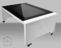 China 2K 43 Inch Multi Point Capacitive Touch Multimedia Demonstration Table for sale