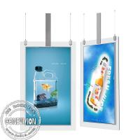 China Double Sided OLED Super Slim Ceiling Mounted Signage for sale