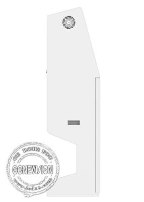 China 21.5 Inch AIO Touch Screen Self Service Kiosk With Document Scanner for sale