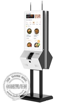 Cina 32" lettore di schede gemellato di NFC della stampante di KioskWith di self service del touch screen del ristorante in vendita