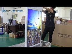 43inch Shop Window Ceiling mount Double-sided LCD Wifi Digital Signage