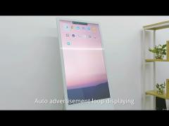 Lcd van de vloer Bevindende Kiosk Adverterende Raad 49 van het Monitor Digitale Menu“ voor Snel Voedselwinkel
