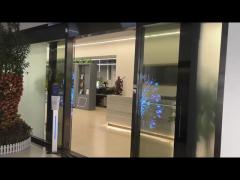 55“ Flexible OLED Transparent Door Video Wall Smart Welcome Entrance