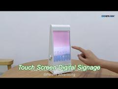 Riproduttore video LCD dello schermo doppio del FCC 800x1280 per la pubblicità