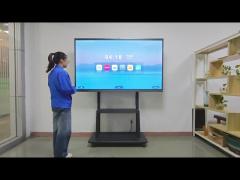 75inch 4K AG Glass Android 13.0 Interactive Flat Panel Touch Screen Smart Board
