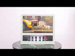 21.5 inch Multi Screens Landscape ultra slim elevator advertising screen wall mount digital signage lcd display
