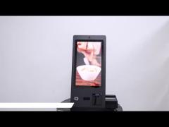 OCR Optical Character Recognition Device Passport ID Card Recognition Touch Screen Display For Customs Airport Hospital