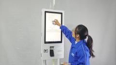 24 inch Floorstanding Self Service Payment Kiosk POS Station
