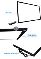 China iBoard Infrared Multi Touch Frame Screen Panel Conversion Overlay Frame For Mirror Screen for sale