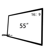 China OEM Size IR USB Connect Multi Touch Conversion Overlay Frame For Advertising Kiosk for sale