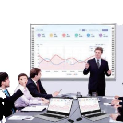 China 63 Inch Interactive Whiteboard Infrared Touch Smart Board For training / teaching for sale