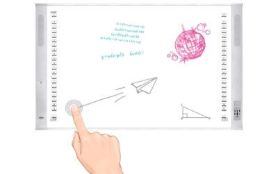 China Tabuleiro digital de 10 pontos Finger Infrarrojo Multi Touch Interativo Tabuleiro Eletrônico Inteligente para Escolas à venda