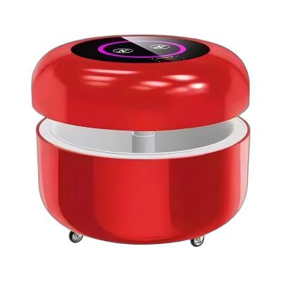 China Smart Mobile Refrigerator X1 Portable Withuniversal Wheels Hydraulic Lifting Cover 130L Refrigerator Wireless Charge for sale