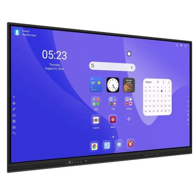 China LCD Smart Board 86 inch Android 14 8+128G Camera en microfoon Ingebouwd in Windows 50 Touch PointsWIfi BT voor scholen Vergadering Te koop