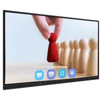 China 75 inch All In One Interactive flat Panel Interactive display Smart Teaching Board Smart Touch Screen Board for sale
