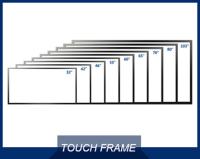 China USB Interface Smart Board Infra-red Scanning Touch Technology for Multi-functional Applications for sale