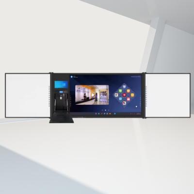 China Factory Multi Functional 20 Point Touch 4k Display Interconnected Nano Blackboard Smart Whiteboard Greenboard for Teaching for sale