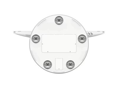 중국 iBoard 32인치 휴대용 스마트 안드로이드 스크린 실내 이동식 터치 스크린 스마트 TV 회전형 휴대용 TV 라이브 스트리밍 판매용