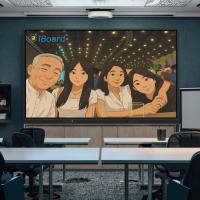 China 4K LCD Interactive Whiteboard Touch Panel Smart for sale