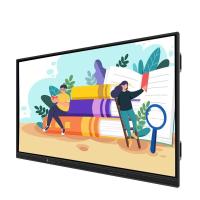 China 55 65 75 86 98 105 Inch 4K Digital Interactive Flat Panel Touch Screen for sale