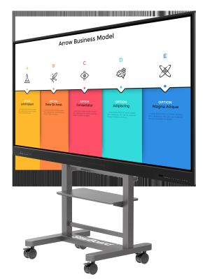 China 55/65/75/86/100/110 Inch 4K Multi Touch Screen Smart LCD Display Electronic Digital Interactive Smart White Board for Classroom Meeting Room for sale