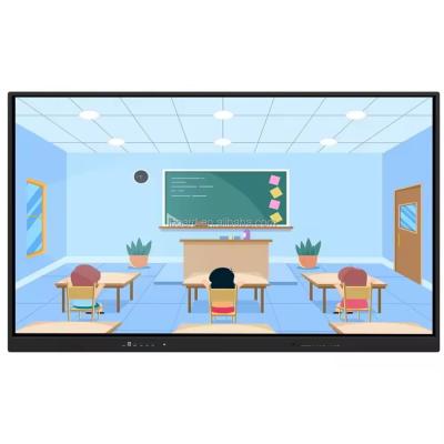 Cina IBoard 55 Inch 4K Interactive Whiteboard LCD Smart Board Android Window All In One Touch Screen Display Per l'insegnamento scolastico in vendita