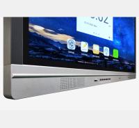 China IBoard 3840X2160 Resolution Infrared Multi Touch Screen Interactive Flat Panel with Dual System Android Windows for Office and Education for sale