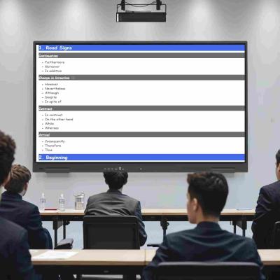 China Interactive Display interactive Touch Displays promethean Interactive Whiteboard Smart Whiteboard Electronic Touch Screen Display for Meeting Classroom for sale