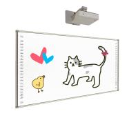 China 90 Inch Infrared Interactive Whiteboard With Powerful Writing Software for sale