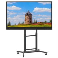China Conference Interactive Flat Panel Display 65 Inch Screen Size 500GB Hard Drive Capacity for Interactive Presentations for sale