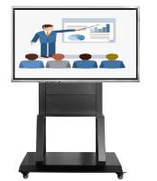 China Conference Interactive Flat Panel Display 65 Inch Screen Size 500GB Hard Drive Capacity for Interactive Presentations for sale