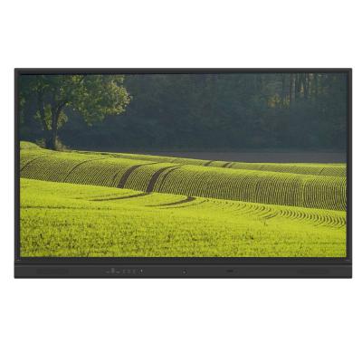China LED Interactive Whiteboard 65 Inch Android 14 8+128G Camera Mic PC Wifi Speaker Touch All in One With Tools Apps For School Education Office Meeting Room for sale