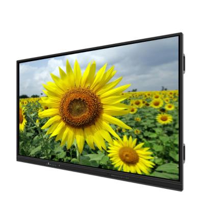 China Interactive Boards for Schools Conference 65 Inch Smart Interactive Board Whiteboard Android Windows System Interactive Flat Panel Display for sale