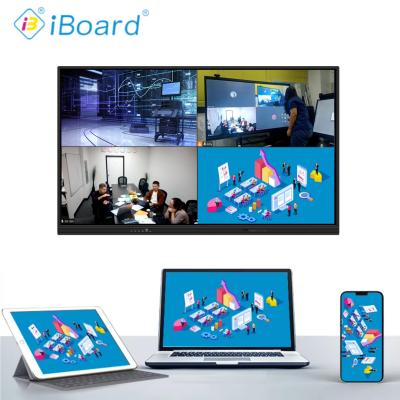 China 110 Inch Interactive Flat Panel 4K UHD Display Smart Touch Screen with Projection AI Function Smart Board for Acadamy for sale