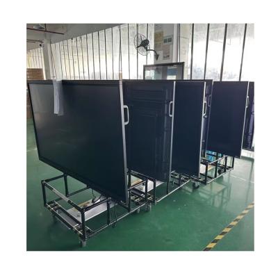 China Factory Wholesale Touch Screen Interactive Flat Panel Display With Infrared Touch And Remote Upgrade Over Internet Network Interactive Whiteboard Touch Screen TV Monitor for sale
