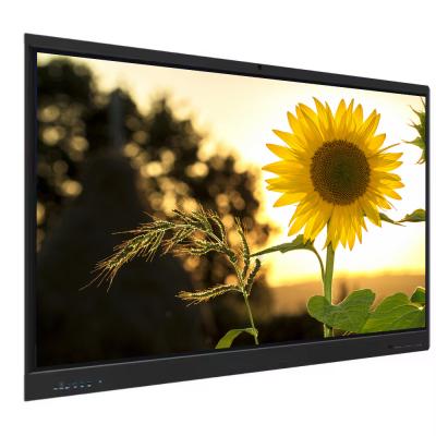 Chine 4K Smart Classroom Board 75 86 pouces Smart Board Android Système Windows Pour l'enseignement à l'école Interactifs Smart Boards Interactifs Panneau plat à vendre