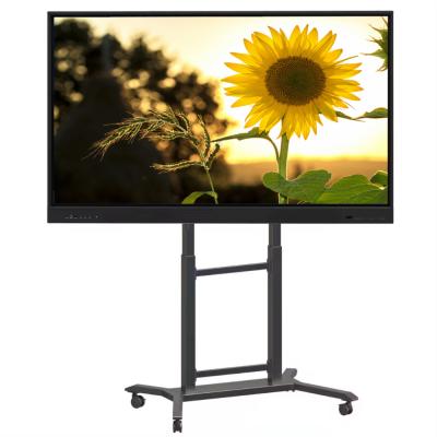 Chine 4K Smart Classroom Board 75 86 pouces Smart Board Android Système Windows Pour l'enseignement à l'école Interactifs Smart Boards Interactifs Panneau plat à vendre