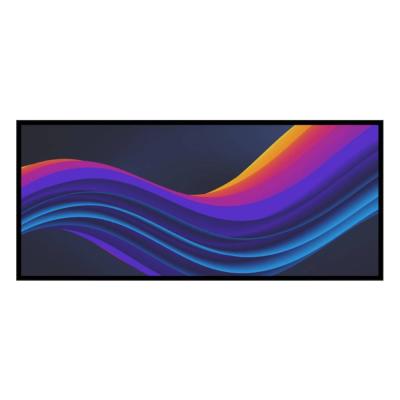 Quadro Interativo LCD 92 Polegadas 21:9 Resolução 5K Porta HDMI USB Painel Touch Para Reuniões de Escritório Educação Escolar
