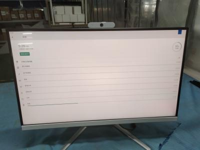 China Factory Outlet 21.5'' 23.8'' 27'' 32 Inch Desktop Monitor With Built In 13MP Webcam All-In-One Android And Win System Capacitive 10 Touch point louder speaker & Mic en venta