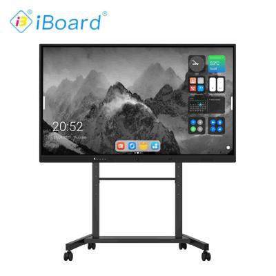China Painel Interativo Touch Smart Board de 65 polegadas com Android 14 8+128G para Educação à venda