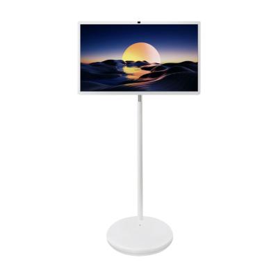 China 32 Inch Infrared Touch Screen Kiosk Rotatable Movable Android Speaker Camera Built-In Monitor TV For Home School Office Me for sale