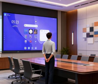 China Hot sale High Quality Touch Screen Monitor Interactive Flat Panel Interactive Board Digital Teaching Smart Board Interactive Whiteboard for school education equitment interactive board for sale