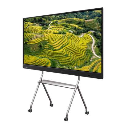 Κίνα 65 75 86 92 98 inch LCD Display Touch Screen Flat Panel Interactive 4K Resolution Digital Interact Smart TV With Wifi Web Media Player προς πώληση