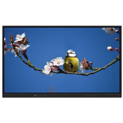 China Infrared Interactive Whiteboard 86 98 Inch Big Screen Android Monitor WIFI Wireless Share Projector Panel Speaker Light Sensor Tempered Glass Built-in For Education Office Teaching for sale