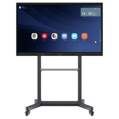 China IR Interactive Whiteboard 86 Inch Android PC All In one Media Player Video Monitor with Powerful Software teaching tool meeting apps installed for Class Office Event for sale
