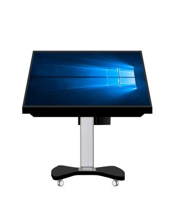 China High Quality Advertising Display Touch Screen Kiosk 55 Inch Digital Android Standee Infrared PCAP Touch Floor Stand Wall Optional Windows OPS For Supermarket Office Commercial for sale