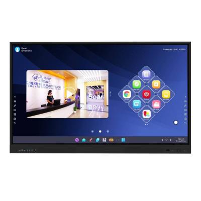 China Iboard YL5W-75 Broschüre für Android 13.0 8G 128G 500cd/m2 Mit Lautsprecher Wifi Kamera Und Mikrofon Für Schulprojekte Büroveranstaltungen Nutzen zu verkaufen