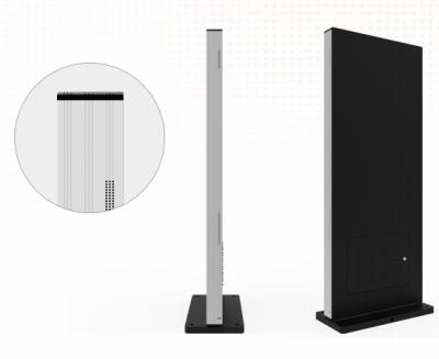 China Touch Screen Kiosk 55 Inch Digital Android Standee Infrared PCAP Touch Floor Stand Wall Optional Windows OPS For Supermarket Office Commercial for sale