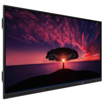 China High quality 65/75/86/100/110 Inch Finger Multi Touch Screen Smart Lcd Display Conference Electronic Digital Interactive Smart White Board for school teaching Bussiness meeting for sale