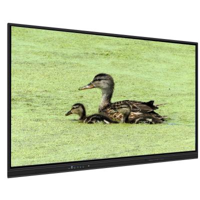 China All In One Interactive Whiteboard 65 Inch Android 14 15 8+128G Teaching Meeting Software 50 Touch Points Light Sensor Speakers App Store Built-in For Education Teaching Online Meetings for sale